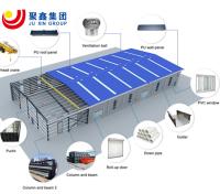 China Industry Construction Building Strong Prefabricated Structural Steel Frame Workshop for sale