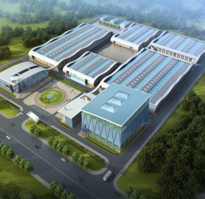 China Long Span Building Plant Steel Structure Customizable Workshop for sale