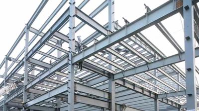 China Metal Structure Warehouse Steel Build Prefab Prefabricated Workshop Industrial High Cost Effective Steel Frame Warehouse for sale