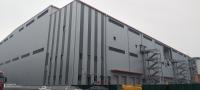 China OEM Pharmaceutical Logistics Prefabricated Metal Buildings H Section Portal Frame Building Steel Structure for sale