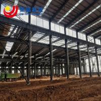 China Q345 Fast Install Metal Garage Workshop Building Galvanized for sale