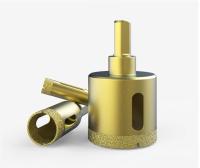 China M10/M14 Vacuum Brazed Core Drill Bits Hole Saw Drilling Cutter for driller grainte for sale