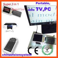 China 3 in 1 Portable Low Vision Electronic Magnifier for sale