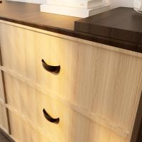 China Oak Grain Decor Paper for Modern and Classic Furniture for sale