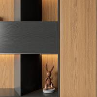 China Synch Oak Wood Grain Decor Paper: Premium Textured Solution for Cabinetry and Wardrobe for sale