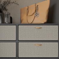 China Elegant Fabric Texture Decorative Paper for Furniture & Laminate for sale