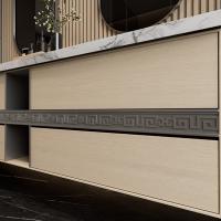 China Synchronized Oak Wood Grain Decor Paper for Cabinetry and Wardrobe for sale