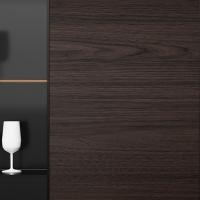 China Talia Walnut Wood Grain Decor Paper for HPL, MDF and other Laminates for sale