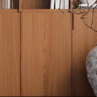China Synchronized Elm Wood Grain Decorative Paper for Laminates for sale