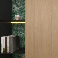 China Synchronized Elm Grain Decor Paper for Furniture Surface Lamination for sale
