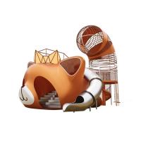 China Stainless Steel Red Panda Style Outdoor Amusement Facilities for Park Square Fun Time for sale