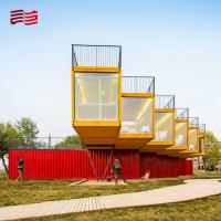 China Technique Welding Container House with Multiple Stacks Designed to Your Requirements for sale
