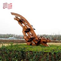 China Regional Feature in European Style Large-scale Metal Sculpture Park Professional Design for sale