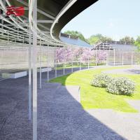 China Customization Size Modern Style Pergola in Emberwind Theme for Garden Decoration for sale