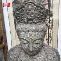 China 1 Color Marble Sculpture for Outdoor Stone Monument Production Custom Figure Buddha for sale
