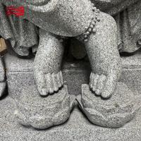 China 1 Color Marble Sculpture for Outdoor Stone Monument Production Custom Figure Buddha for sale