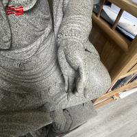 China 1 Color Marble Sculpture for Outdoor Stone Monument Production Custom Figure Buddha for sale