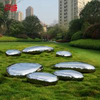China Custom Size Stainless Steel Sculpture Outdoor Rest Seats for Modern Style Art Furniture for sale