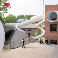 China 6 Color Stainless Steel Outdoor Children's Playground Design and Planning Solution for sale