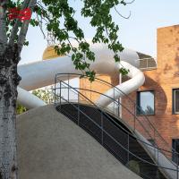 China 6 Color Stainless Steel Outdoor Children's Playground Design and Planning Solution for sale