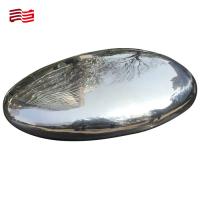 China Custom Size Stainless Steel Sculpture Outdoor Rest Seats for Modern Style Art Furniture for sale