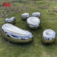 China Park Decoration Sculpture Customizable Outdoor Stainless Steel Metal Mirror Sculpture for sale