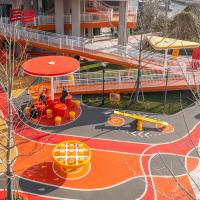 China Outdoor Children's Playground Play and Decoration Planning with Custom Print Method for sale