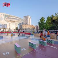 China Comprehensive Solution for Outdoor Children's Playground Construction 1 Color Print Method for sale