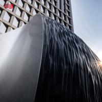 China Europe Regional Feature Stainless Steel Forged Abstract Sculpture for Landscaping for sale
