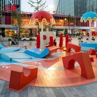 China Customized Die Cutting Printing Children's Playground Equipment for Animal Theme Parks for sale
