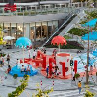 China Customized Die Cutting Printing Children's Playground Equipment for Animal Theme Parks for sale