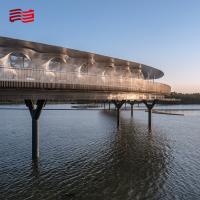 China Artistic Leisure Pavilion Design and Construction for Modern Style Welding Technique for sale