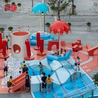 China Customized Die Cutting Printing Children's Playground Equipment for Animal Theme Parks for sale