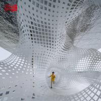 China Artistic Leisure Pavilion Design and Construction for Modern Style Welding Technique for sale
