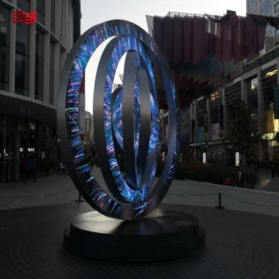 China Custom Print Method Public Art Square Sculpture for Outdoor Decoration and Landscaping for sale