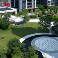 China Stainless Steel Park Landscape Sculpture with Custom Deer Shape and Print Method for sale
