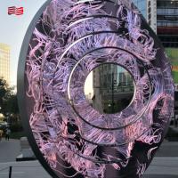 China Custom Print Method Public Art Square Sculpture for Outdoor Decoration and Landscaping for sale