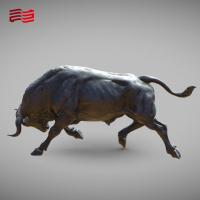 China Europe Regional Feature Life-size Outdoor Bronze Bull Sculpture Animal Statue for sale