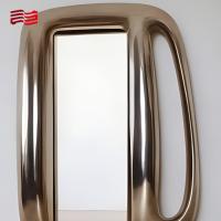 China Garden Decoration Art Installation Theme Stainless Steel Art Door Mirror Process for sale
