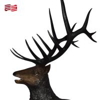 China Custom Print Method Life-Size Bronze Animal Sculpture for Customized Requirements for sale