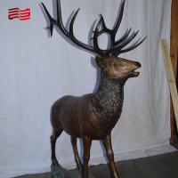 China Custom Print Method Life-Size Bronze Animal Sculpture for Customized Requirements for sale