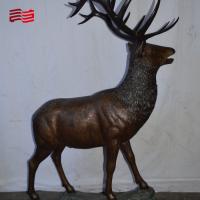 China Custom Print Method Life-Size Bronze Animal Sculpture for Customized Requirements for sale