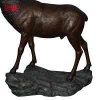 China Custom Print Method Life-Size Bronze Animal Sculpture for Customized Requirements for sale