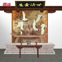 China Bronze Statue of Hua Tuo in Red Copper Historical Figure Sculpture for Customization for sale