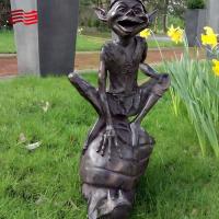 China Theme Garden Decoration Large Metal Ornaments of Figures or Animal Shapes in SCULPTURE for sale