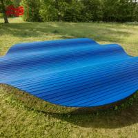 China Art Seat Landscape Blue Cloud Sculpture Park Decorative Sculpture in Modernistic Style for sale