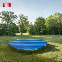 China Art Seat Landscape Blue Cloud Sculpture Park Decorative Sculpture in Modernistic Style for sale