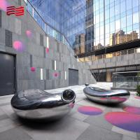 China Hand-forged Stainless Steel Balloon Sculpture for Outdoor Decorative Art Installation for sale