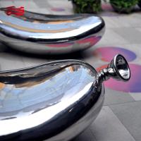China Hand-forged Stainless Steel Balloon Sculpture for Outdoor Decorative Art Installation for sale