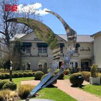 China Modernistic Style Large Outdoor Stainless Steel Abstract Sculpture for Art Decoration for sale